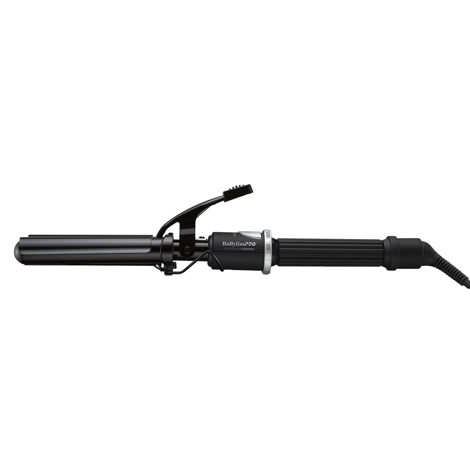 BabylissPRO Porcelain Ceramic Triple Barrel Waver, Black - BaBylissPRO