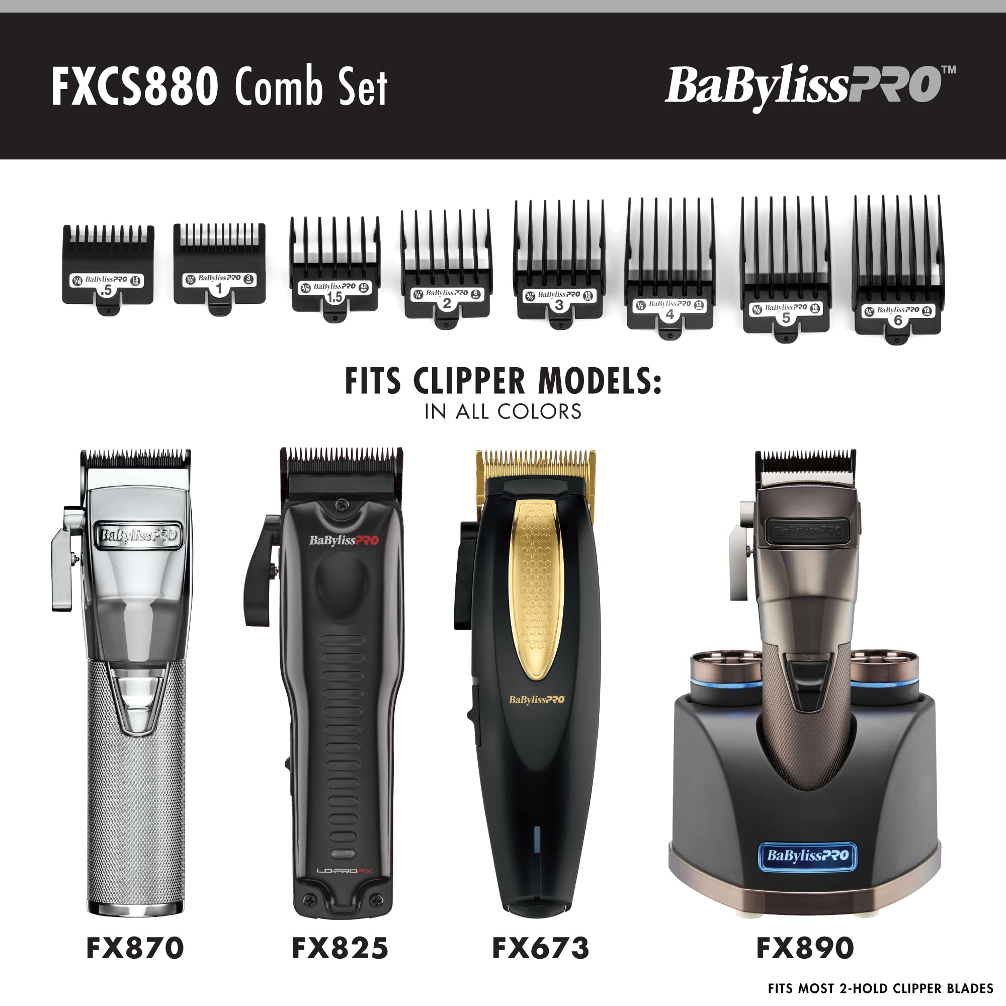 BaBylissPRO CLIPPER Guards - BaBylissPRO